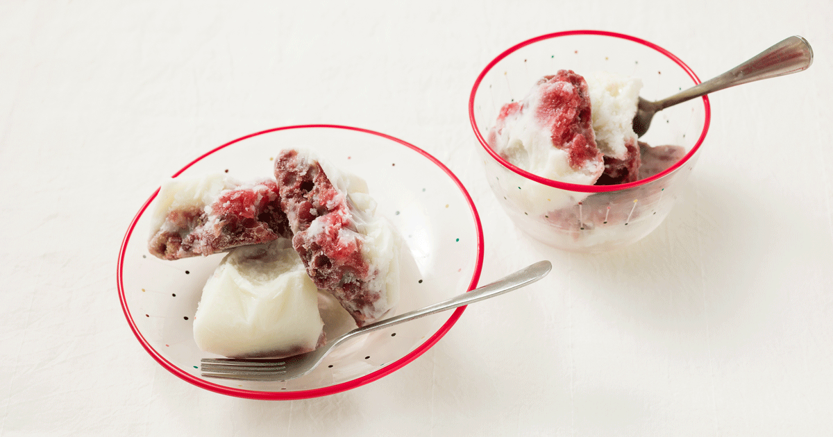 和風あずきミルクアイス | ミルクレシピ | Jミルク